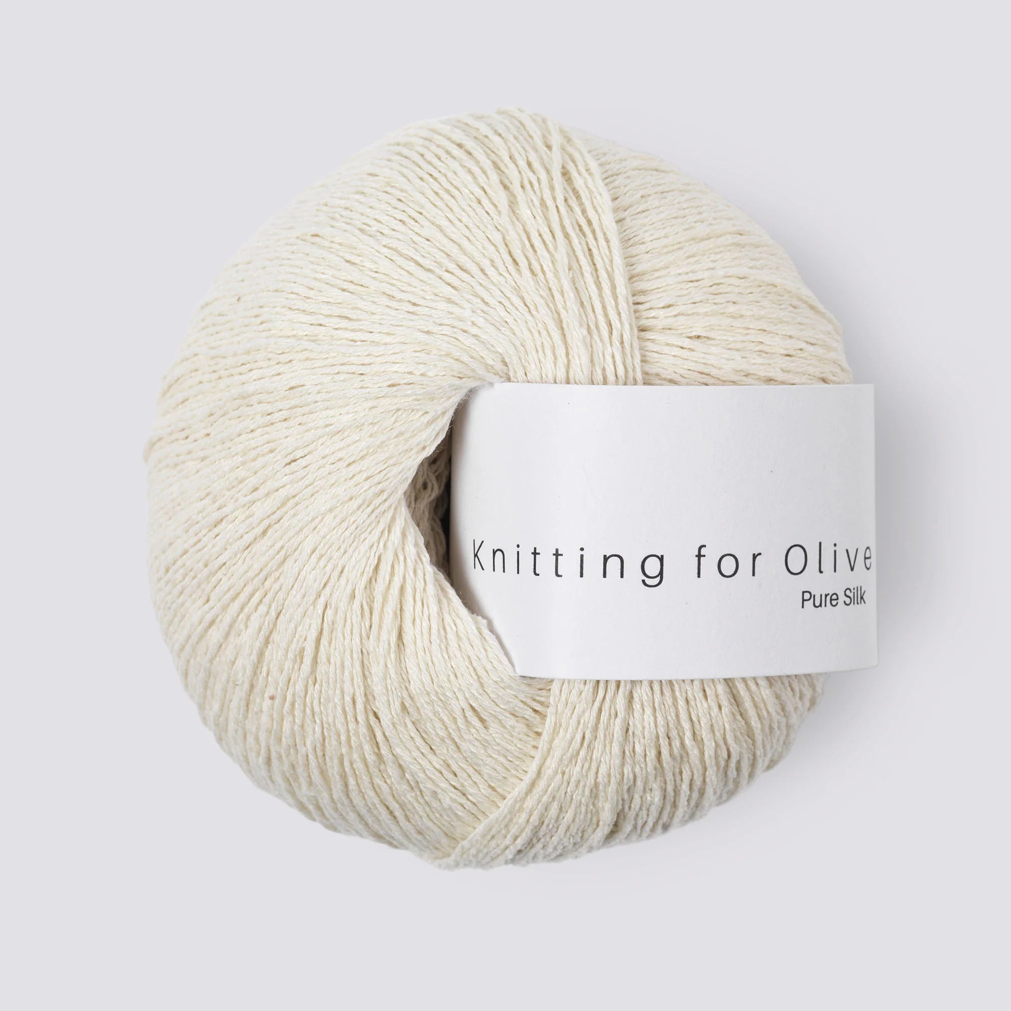 Knitting for Olive | Pure Silk Ufarvet – Sysleriget - Håndfarvet Garn